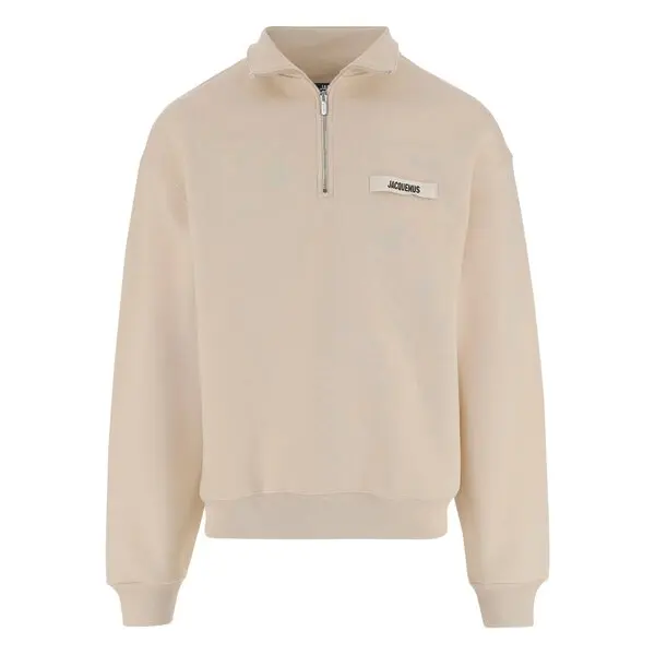 Jacquemus Neutrals Sweaters & Knitwear Sweatshirts
