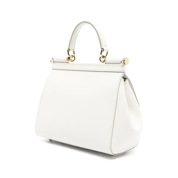 Dolce & Gabbana Calfskin Tote Bag - Cream