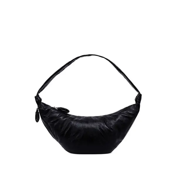 LEMAIRE Lemiare Coated Cotton Shoulder Bag - Black