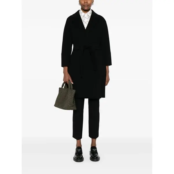 Max Mara Arona" Coat - Black