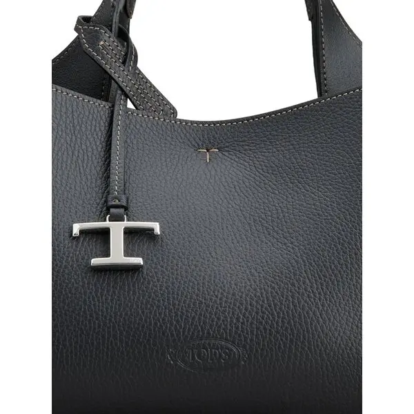 TOD'S Grey Tote Bags