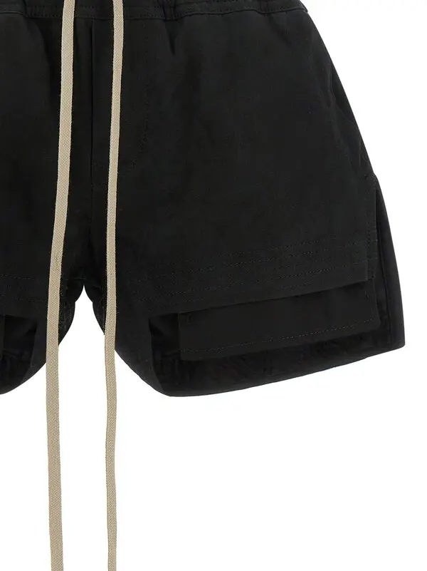 Rick Owens Fog Boxers Shorts - Black
