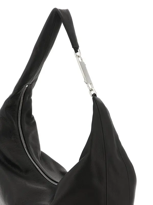 Rick Owens Gemini Shoulder Bag - Black