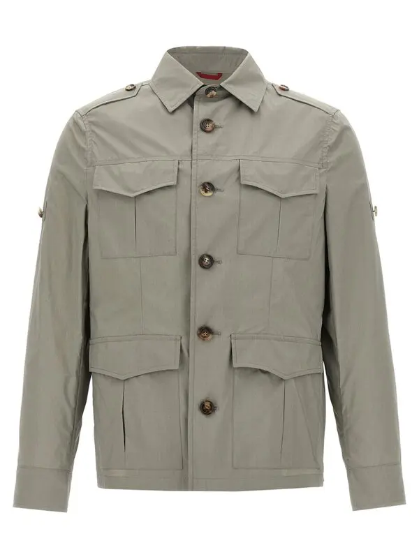 Brunello Cucinelli Saharan Jacket - Green