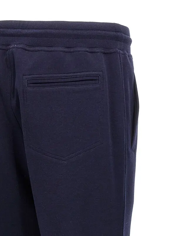Brunello Cucinelli Cotton Blend Joggers - Blue
