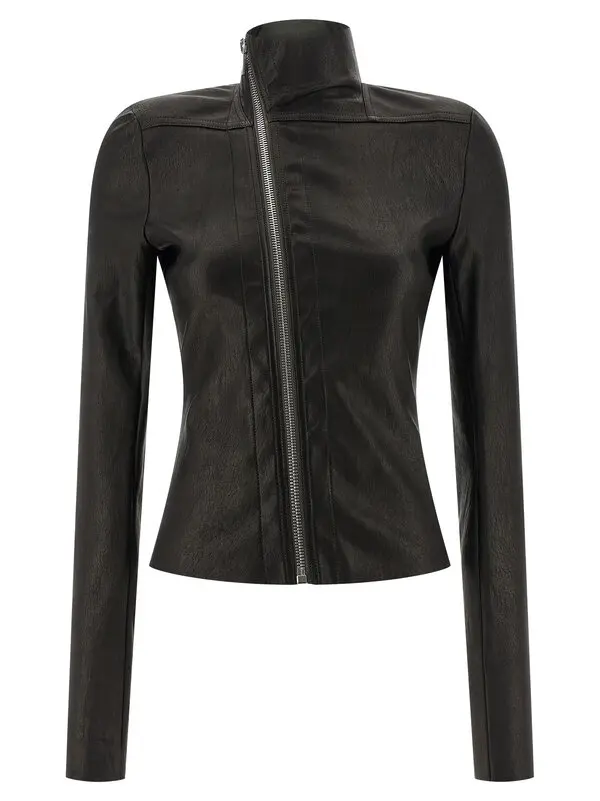 Rick Owens Gary Leather Jacket - Black