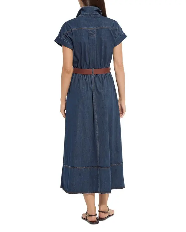 Lyssé Zelda Midi Belted Denim Dress