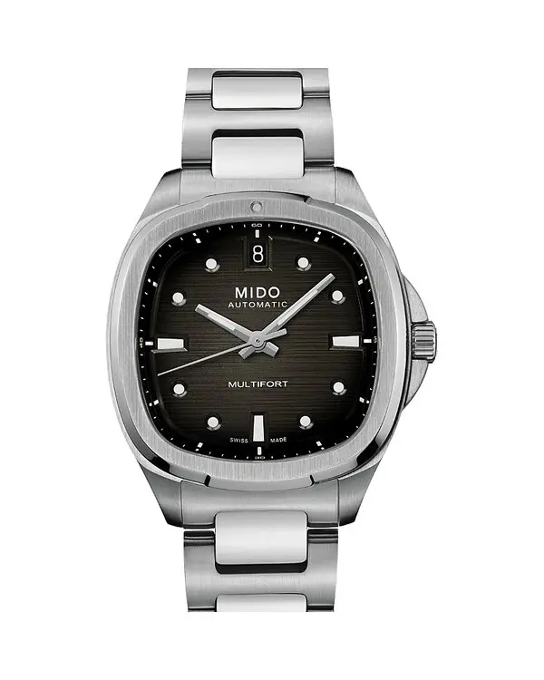 MIDO Multifort Tv 35 Watch, 35mm - Gray