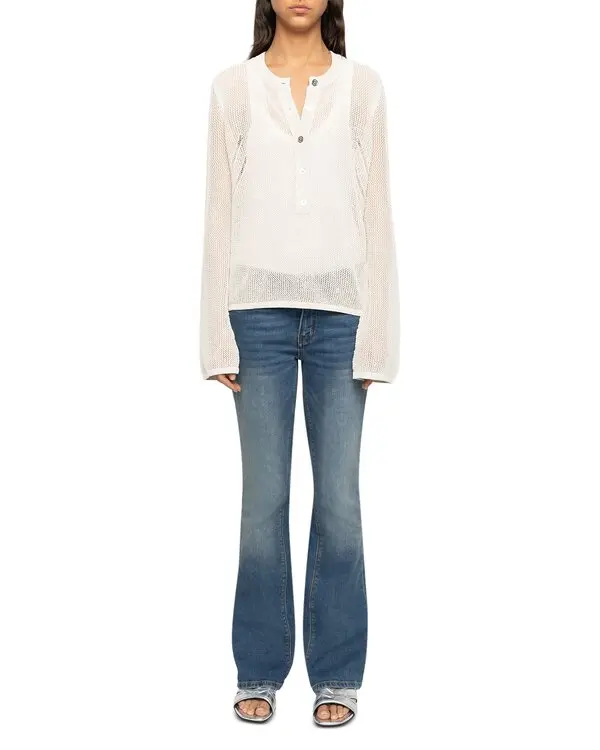 Zadig&Voltaire Mandala Henley Top