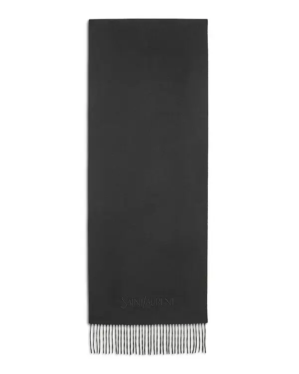 Saint Laurent Scarf - Black