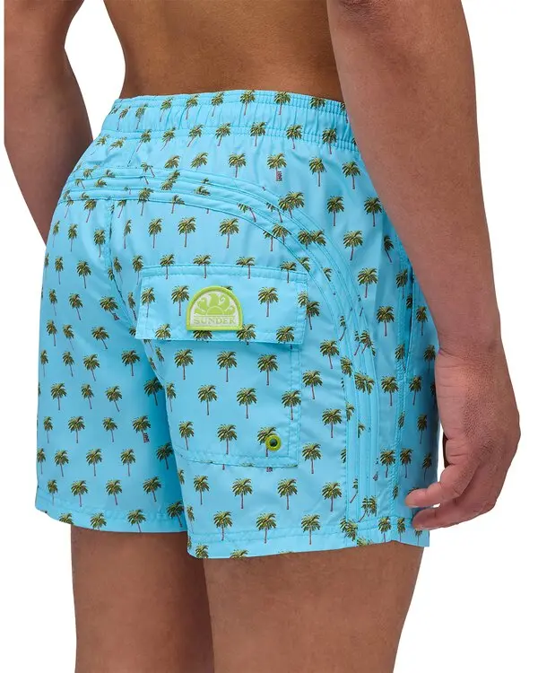 Sundek 5" Palm Tree Print Board Shorts