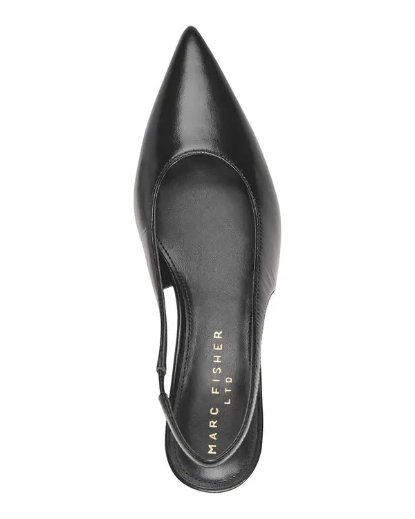 MARC FISHER LTD. Slingback Wedge Pumps - Black