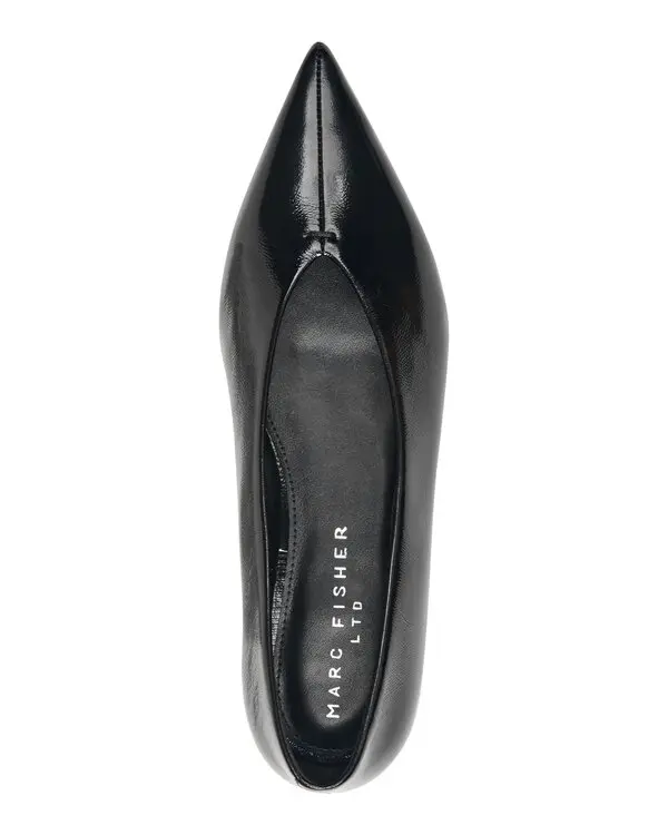 MARC FISHER LTD. Casee Pointed Toe Flat - Black