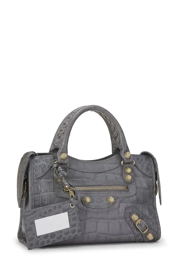 Balenciaga Embossed Leather Classic City
