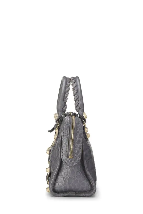 Balenciaga Embossed Leather Classic City