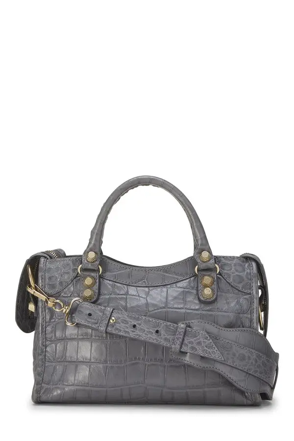 Balenciaga Embossed Leather Classic City