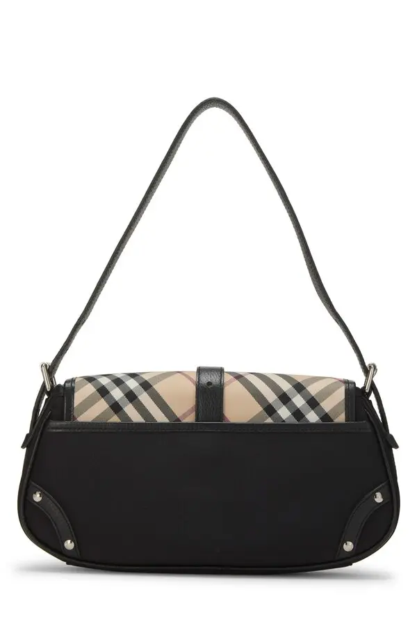 Burberry Check Buckle Shoulder Bag