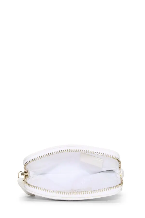 Chanel Caviar 'cc' Zip Card Holder