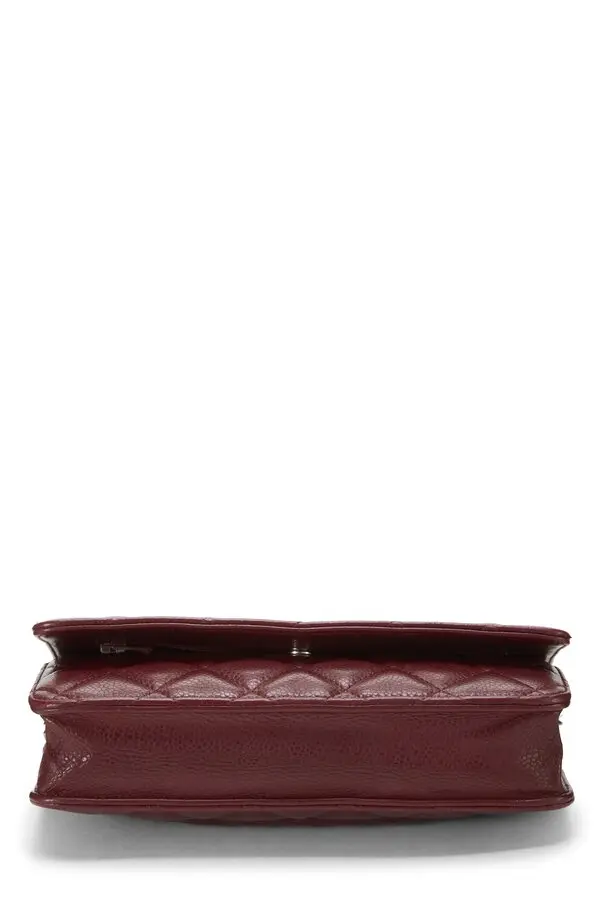 Chanel Quilted Caviar Classic Wallet On Chain