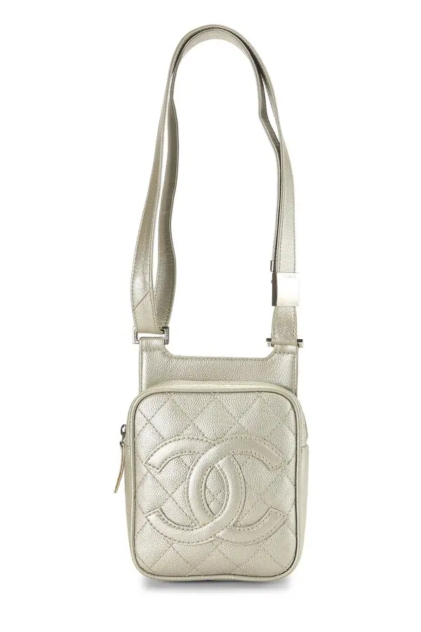 Chanel Coco Mark Shoulder Bag - Gold