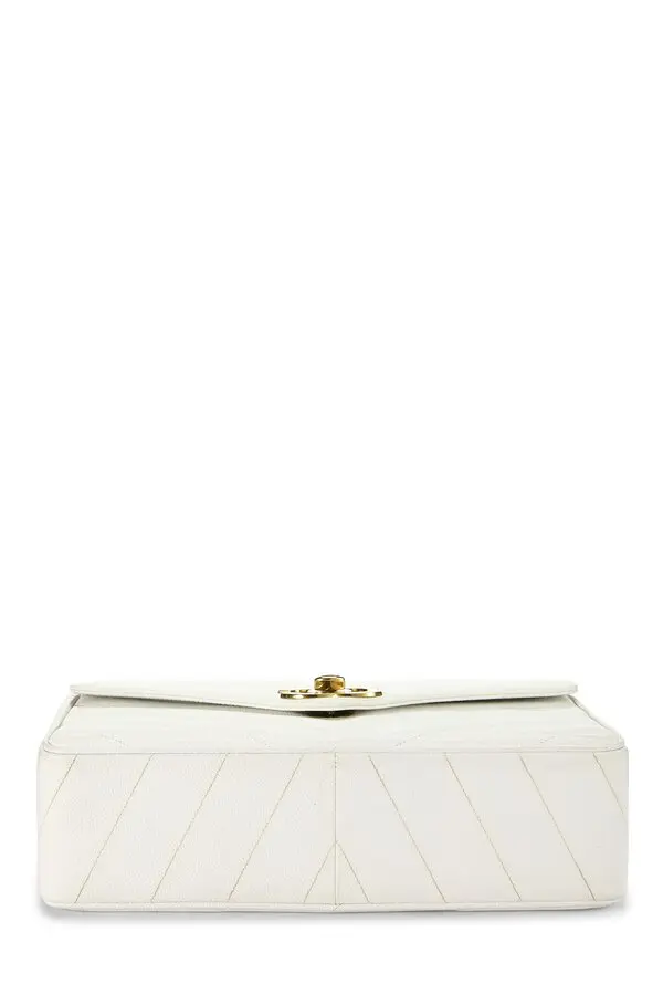 Chanel Caviar Chevron Flap