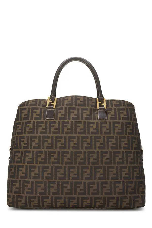 Fendi Zucca Tote - Brown