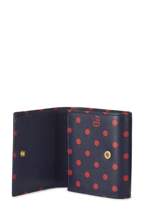 Gucci Multicolor Polka Dot Horsebit Wallet