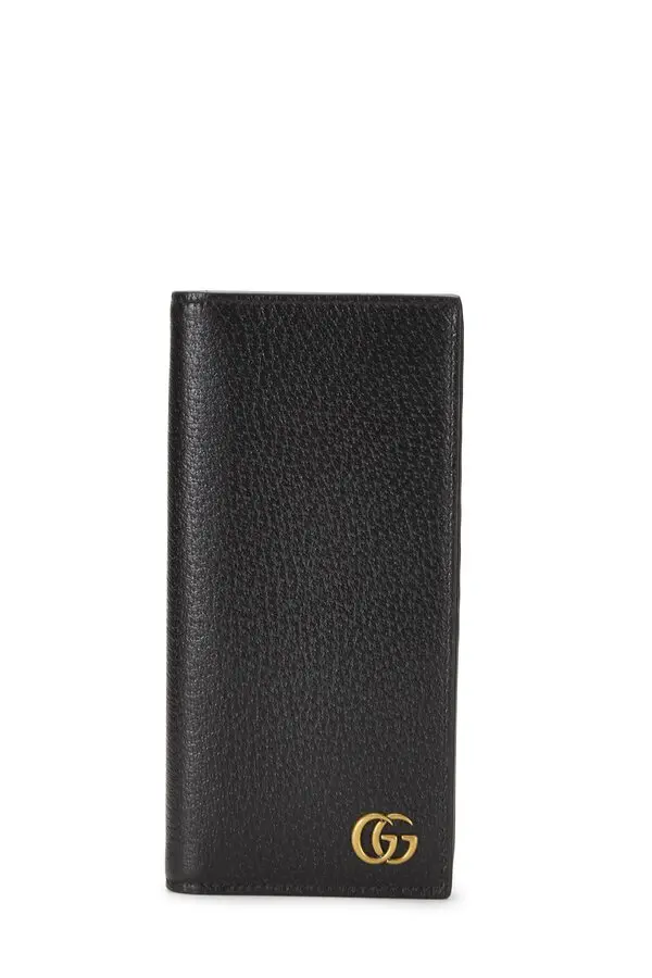 Gucci Gg Marmont Long Wallet - Black