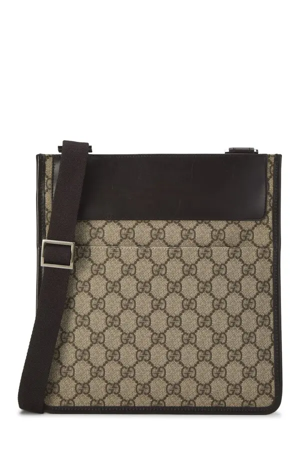 Gucci Gg Supreme Canvas Flat Messenger