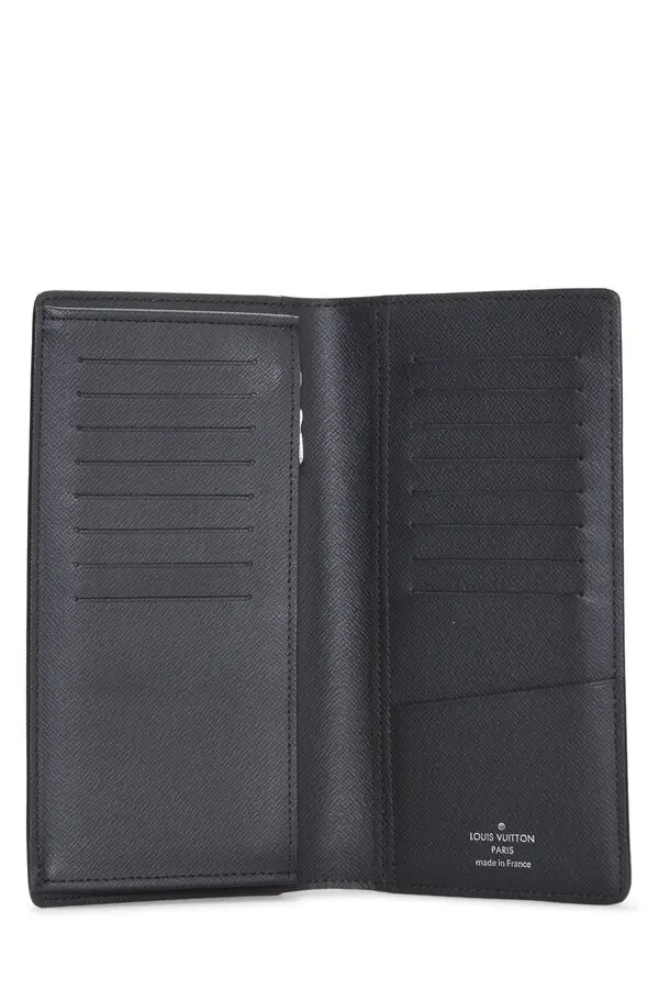LOUIS VUITTON Damier Graphite Pixel Brazza Continental Wallet