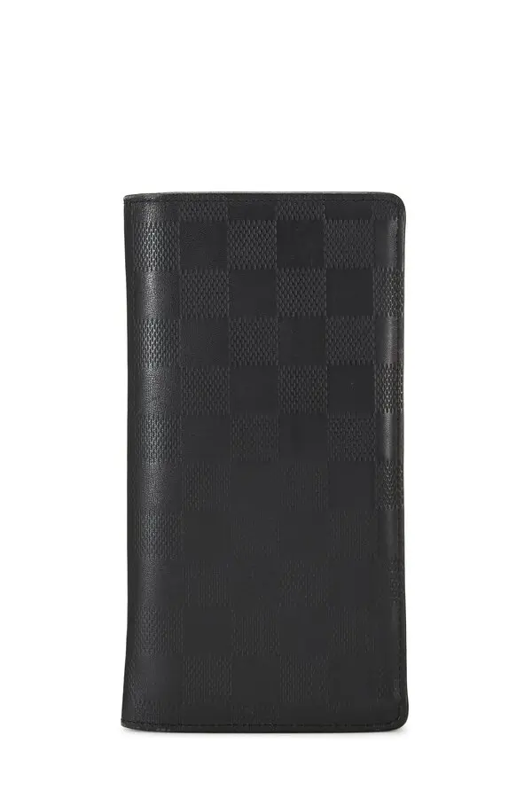 LOUIS VUITTON Damier Infini Brazza - Black