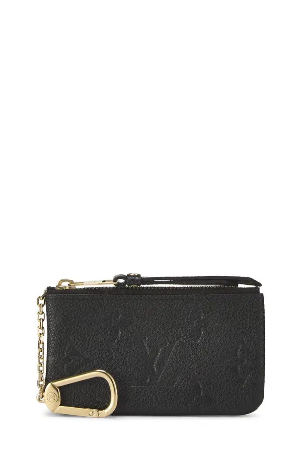 LOUIS VUITTON Empreinte Pochette Clefs - Black
