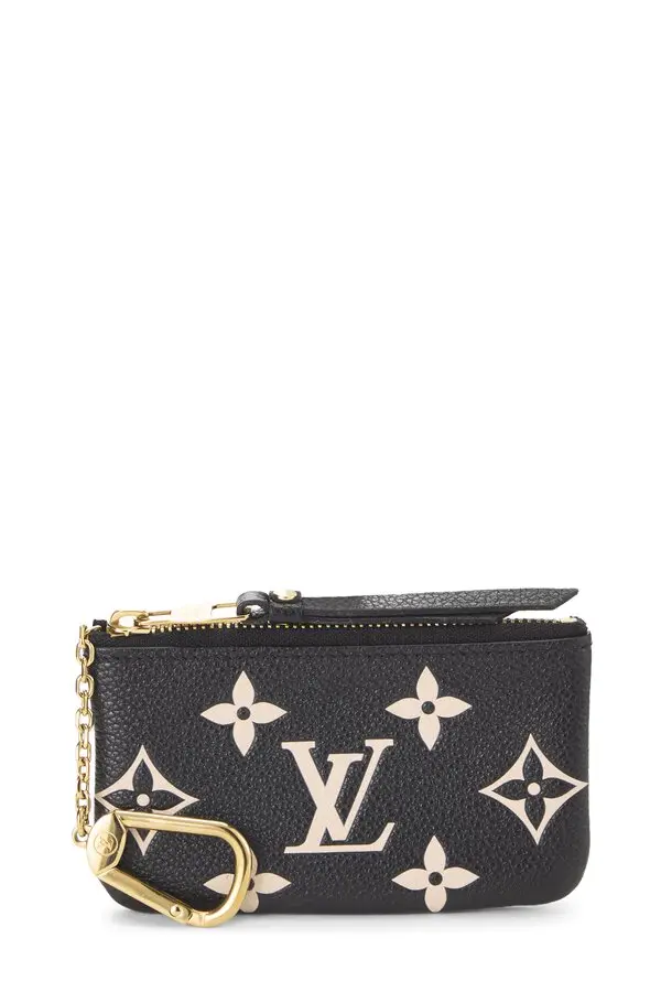 LOUIS VUITTON Empreinte Pochette Clefs - Black