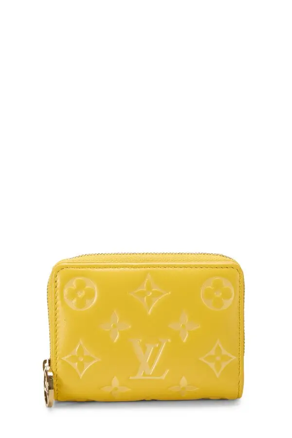 LOUIS VUITTON Monogram Debossed Lou Wallet