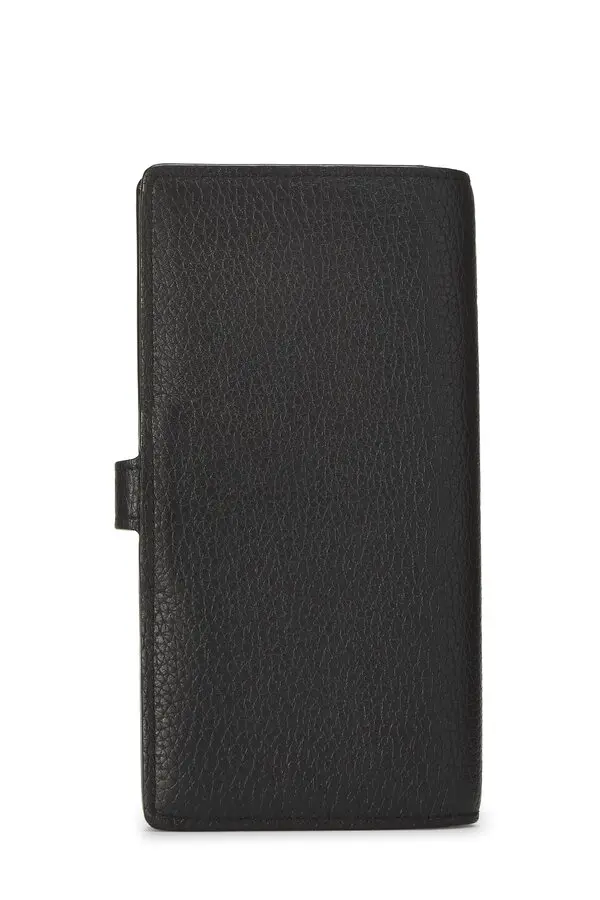 LOUIS VUITTON Taurillon Zippy Vertical Capucines Wallet