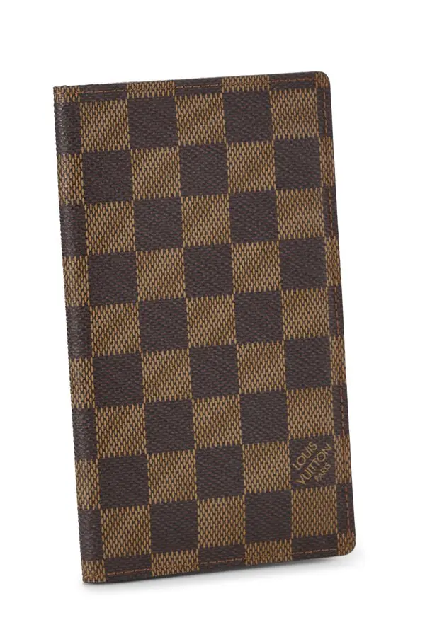 LOUIS VUITTON Damier Ebene Agenda Cover