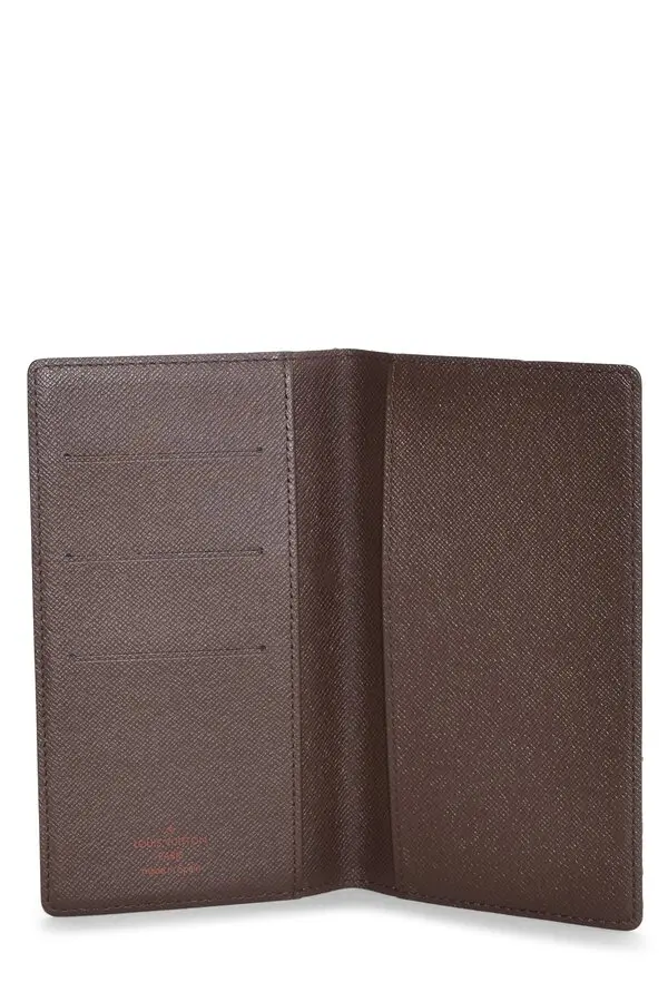 LOUIS VUITTON Damier Ebene Agenda Cover
