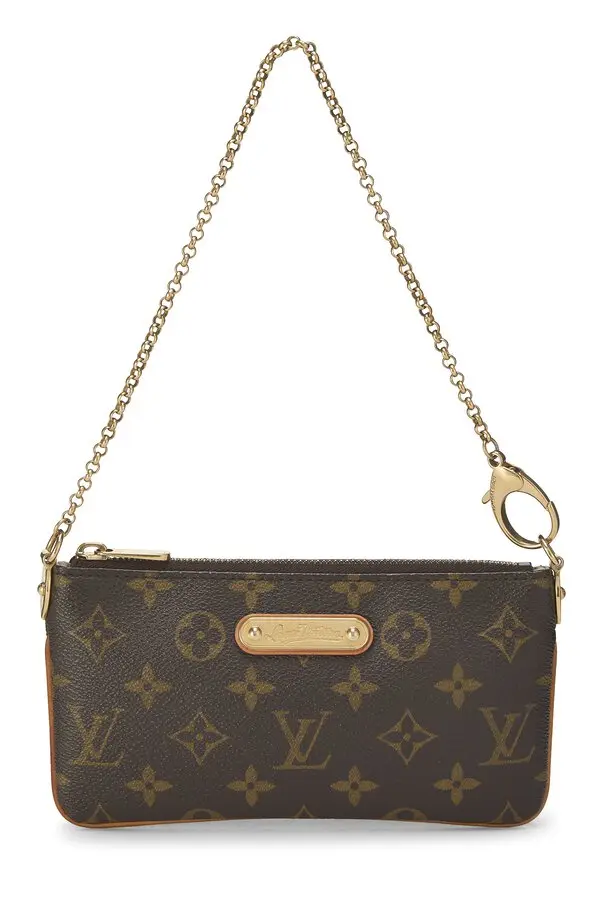 LOUIS VUITTON Monogram Canvas Milla - Brown