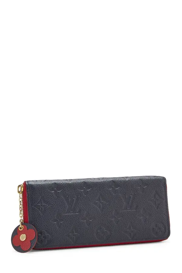 LOUIS VUITTON Empreinte Flower Clemence Continental Wallet