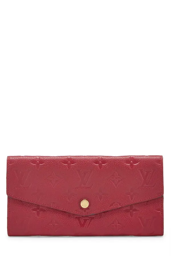 LOUIS VUITTON Monogram Empreinte Curieuse - Red