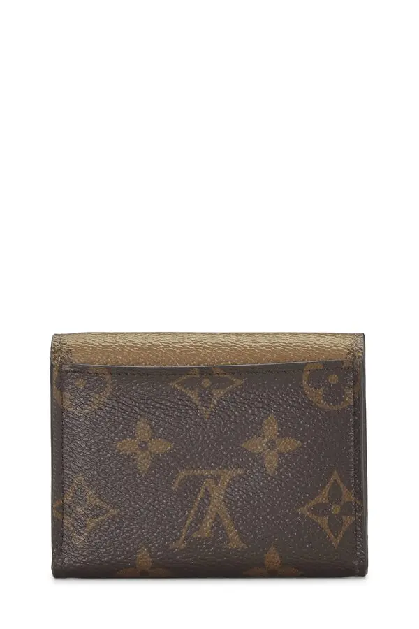 LOUIS VUITTON Monogram Reverse Giant Canvas Zoe Wallet