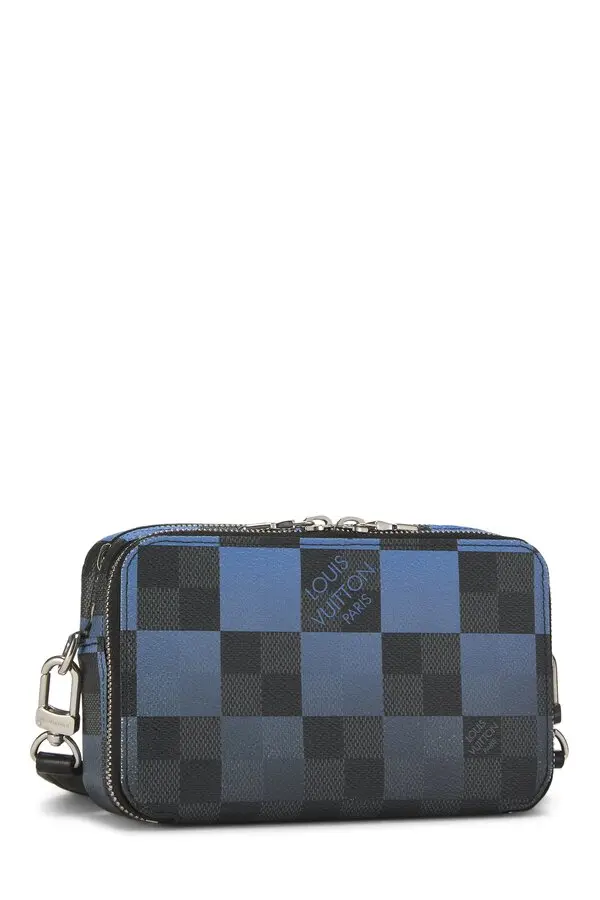 LOUIS VUITTON Damier Graphite Alpha Wearable Wallet