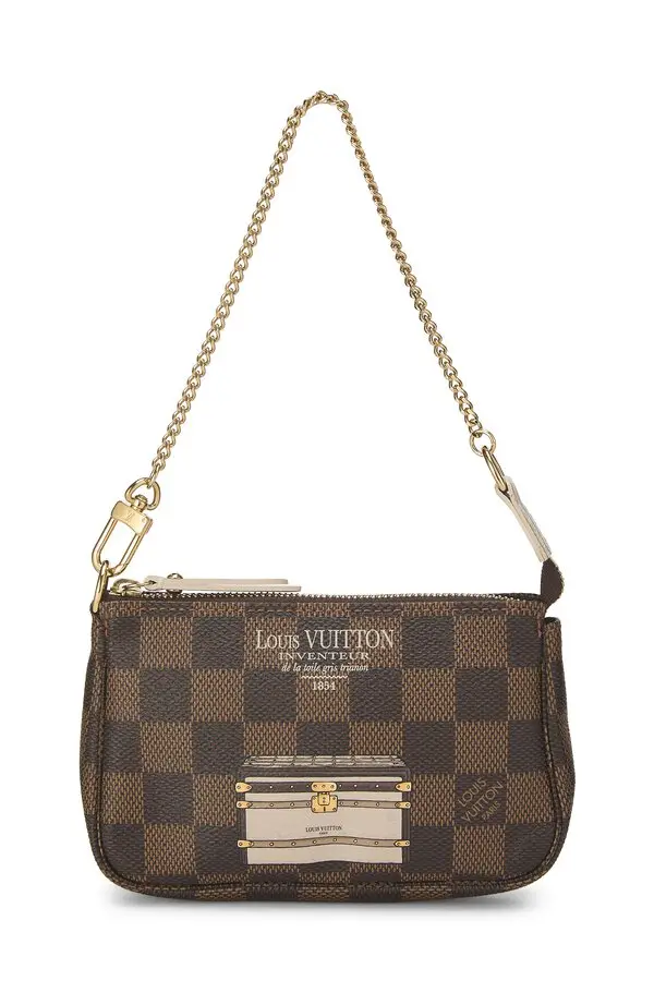 LOUIS VUITTON Damier Ebene Pochette Trunk