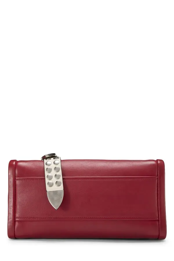 Prada Calfskin Belted Concept Double Zip Tote
