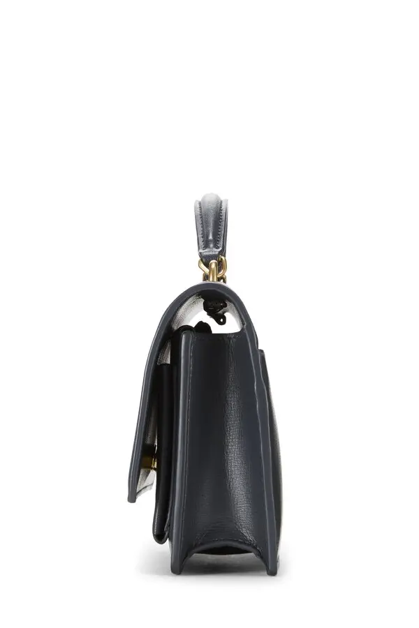 Saint Laurent Calfskin Sunset Wallet On Chain