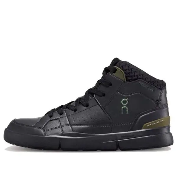 On The Roger Clubhouse Mid Sensa Sneakers - Black/camo