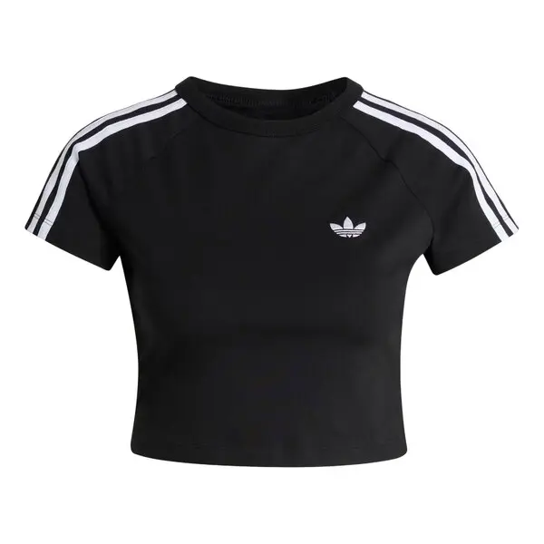 Adidas Sst Cropped T-shirt - White/black