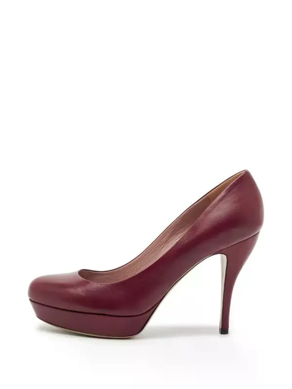 Gucci Platform Pumps - Red