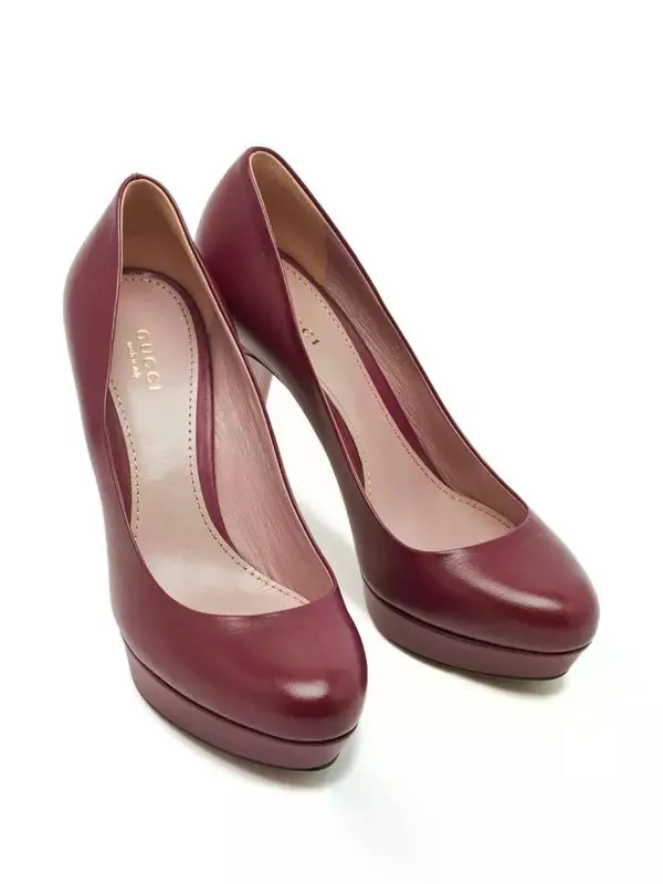 Gucci Platform Pumps - Red