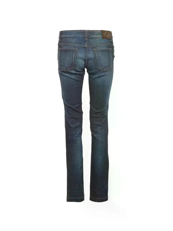 Gucci Interlocking G Faded Jeans